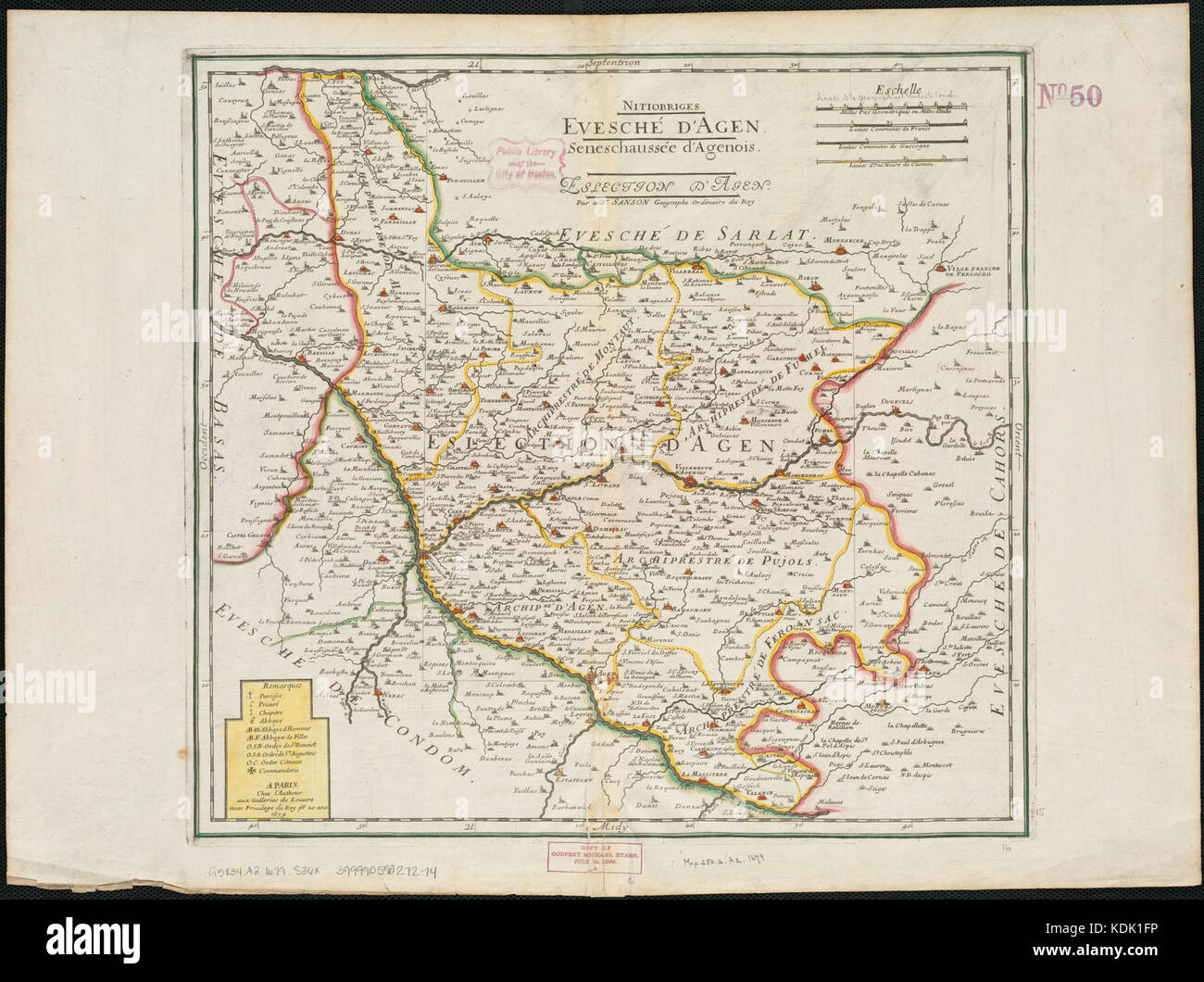 Agen map hi-res stock photography and images - Alamy