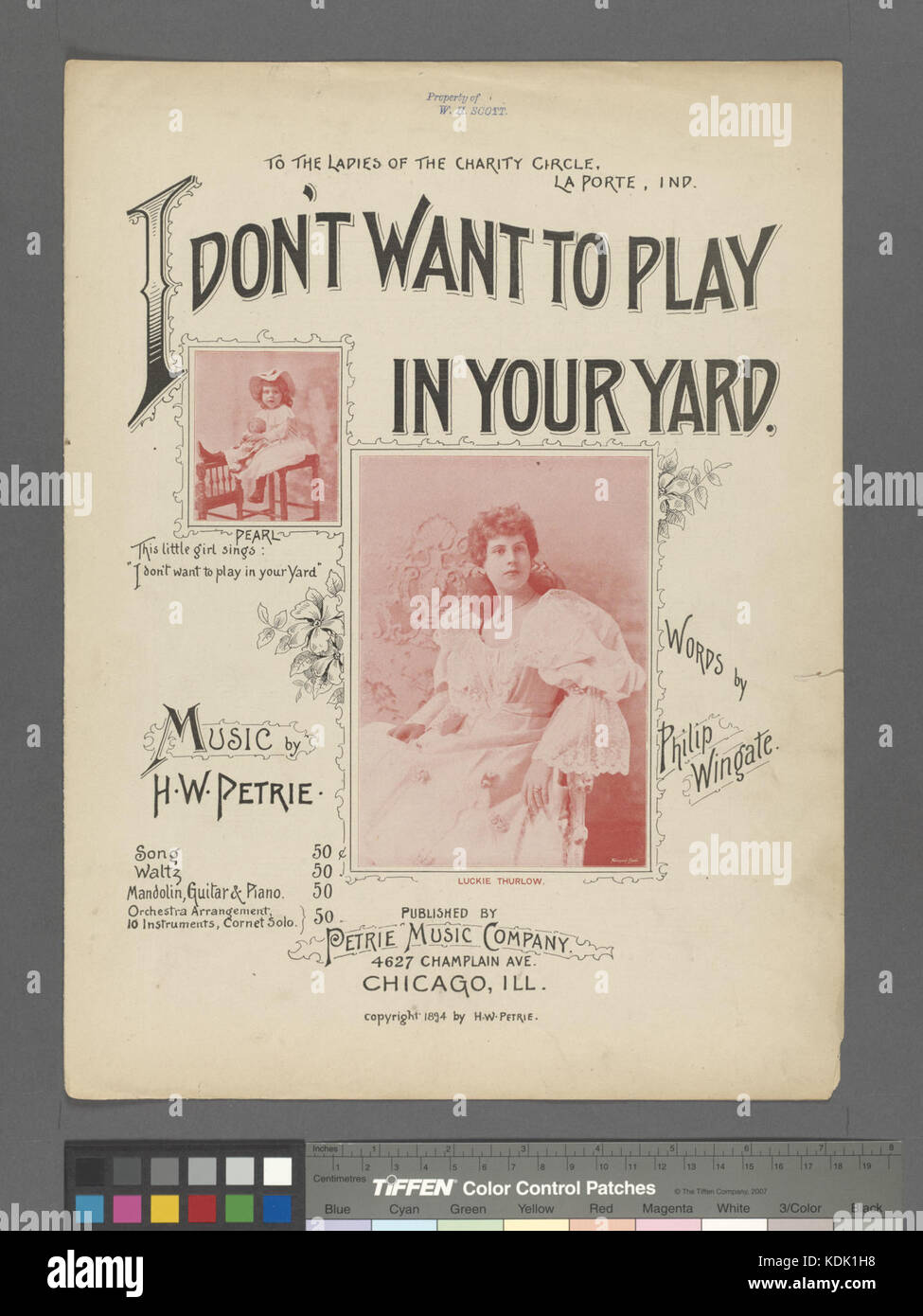 I don't want to play in your yard (NYPL Hades 454184 1166599 Stock ...