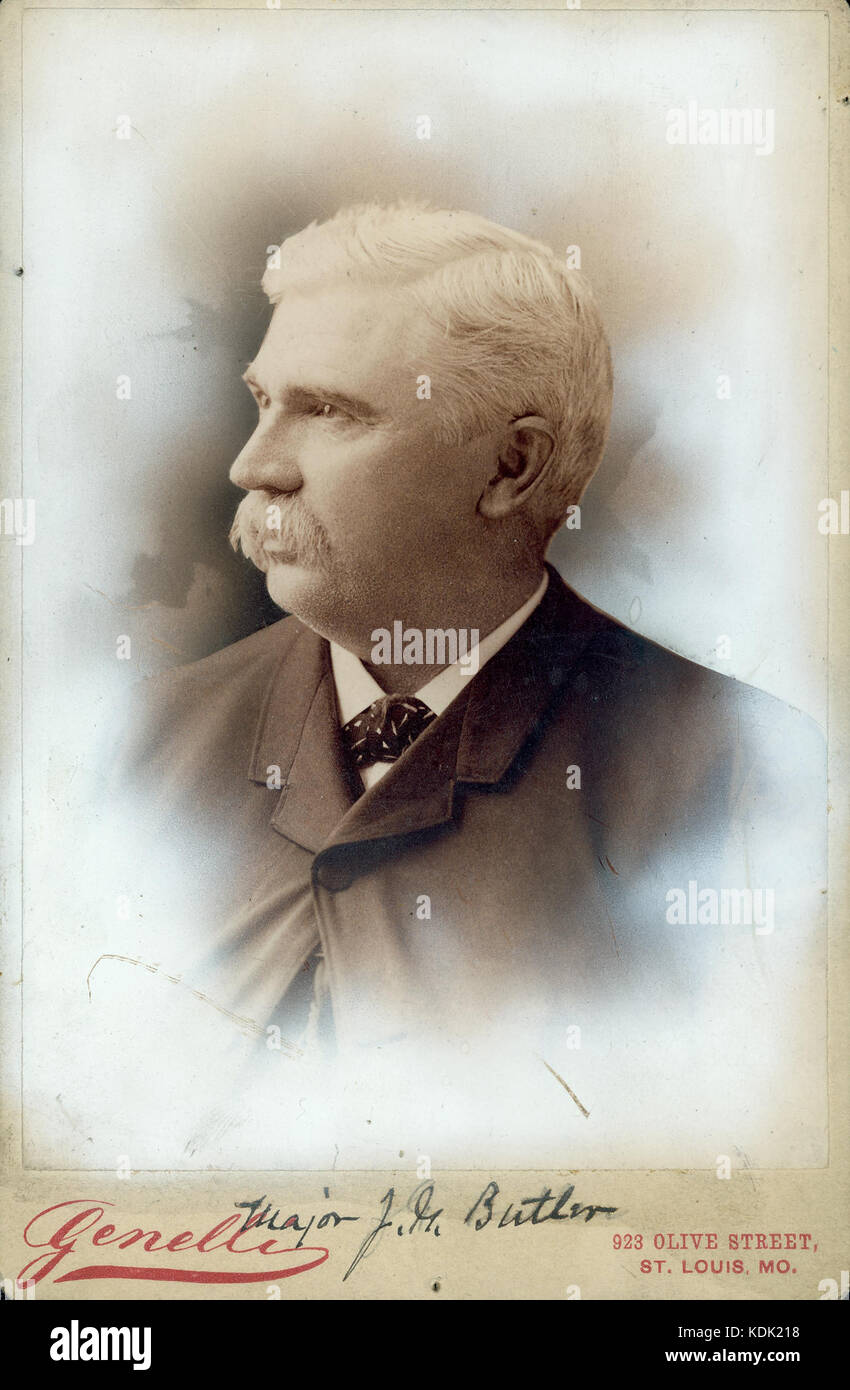James G. Butler, Major, 3rd Michigan Cavalry Stock Photo - Alamy