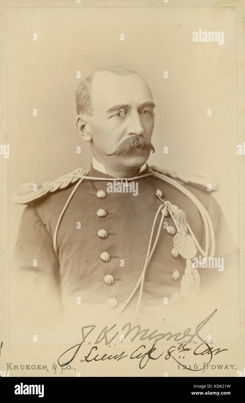 John K. Mizner, Lieutenant Colonel, 8th Cavalry, Colonel Brevet ...