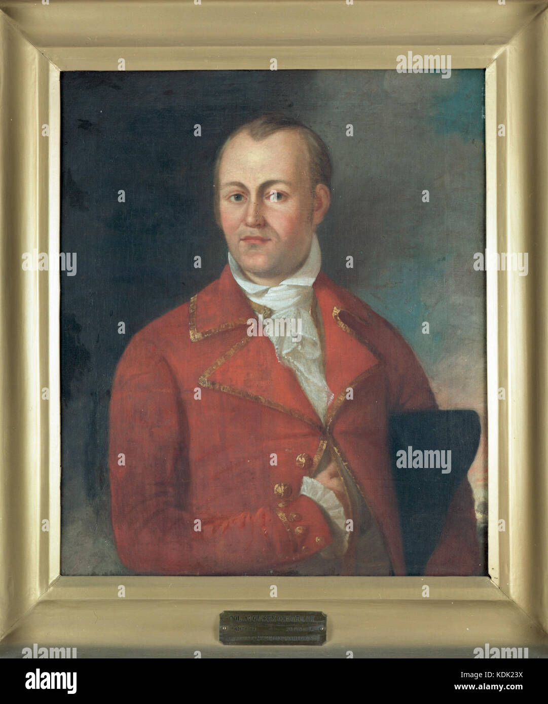 Portrait of Auguste Chouteau Stock Photo - Alamy