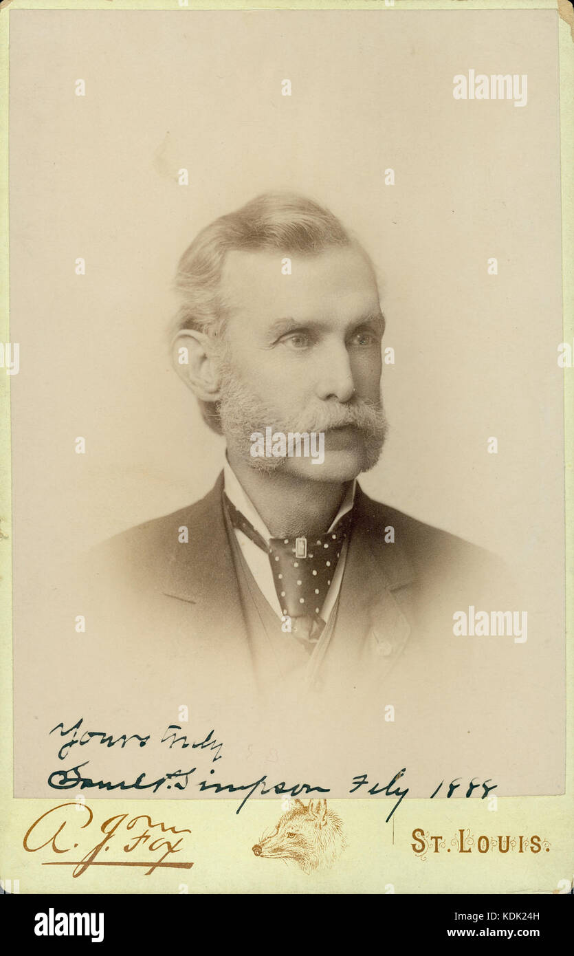 Samuel P. Simpson, Lieutenant Colonel, 31st Missouri Volunteer Infantry ...