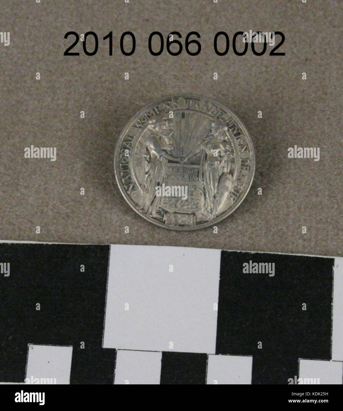 Round Silver Pin Stock Photo - Alamy