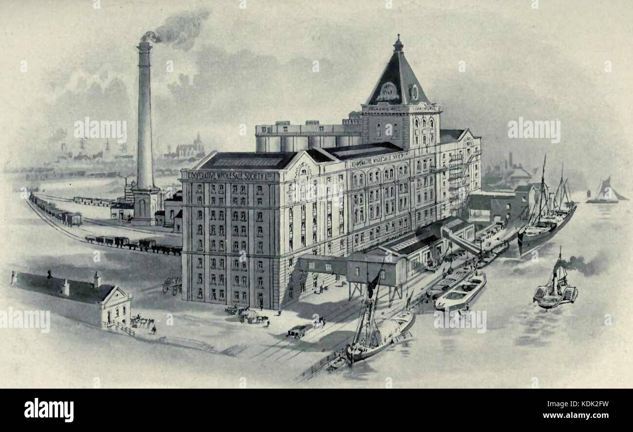 Silvertown flour mill hi-res stock photography and images - Alamy