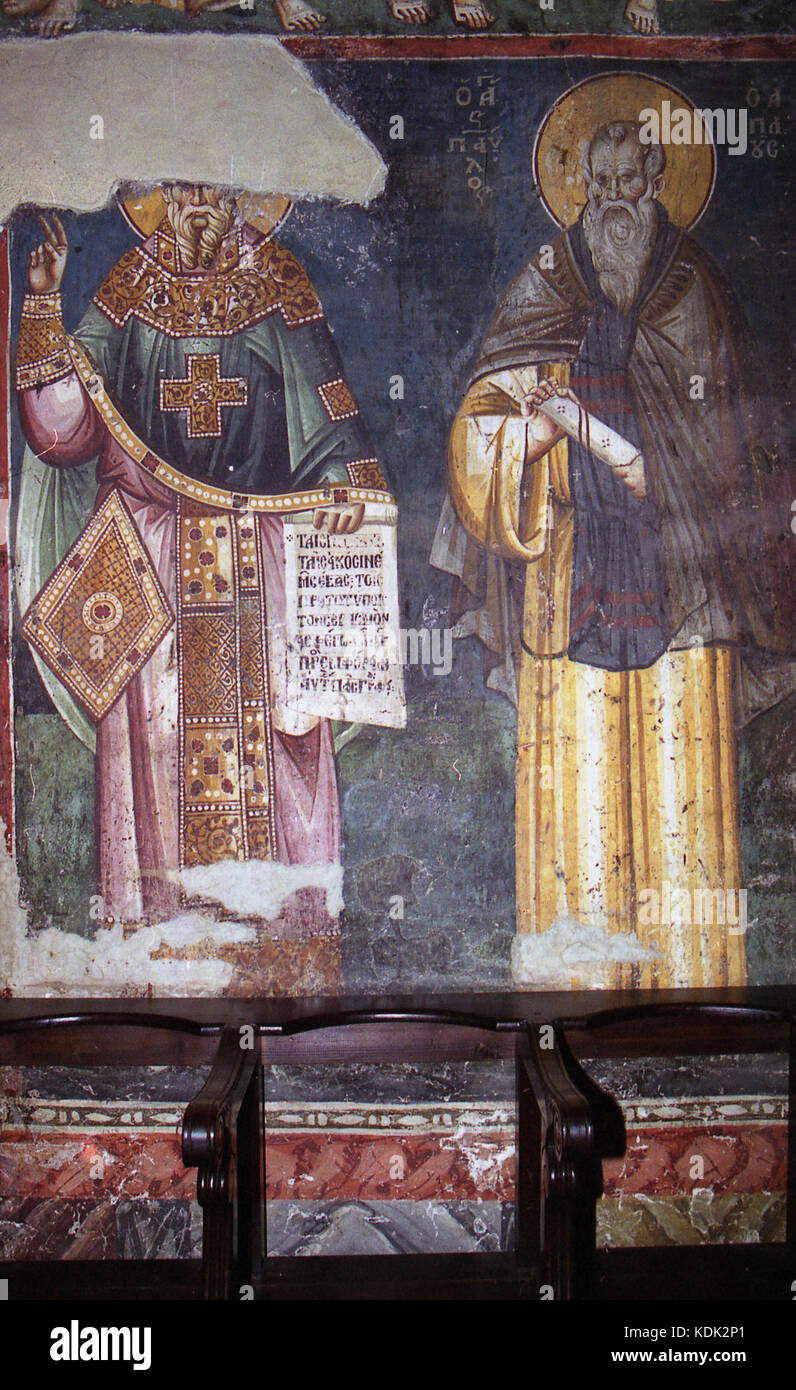 Paintings in the Church of the Theotokos Peribleptos of Ohrid 0135 ...