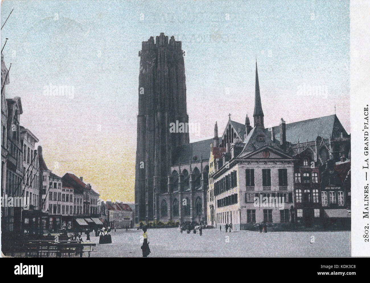 The *Malines Grand Place* is a famous square located in Mechelen ...
