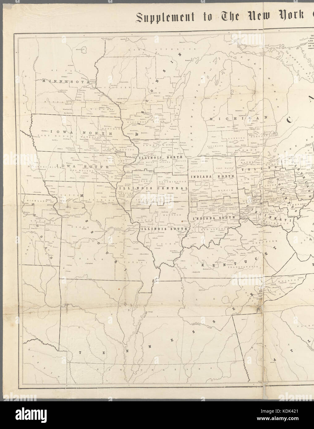 Map of the Presbyterian Church in the United States (NYPL b20643967 ...