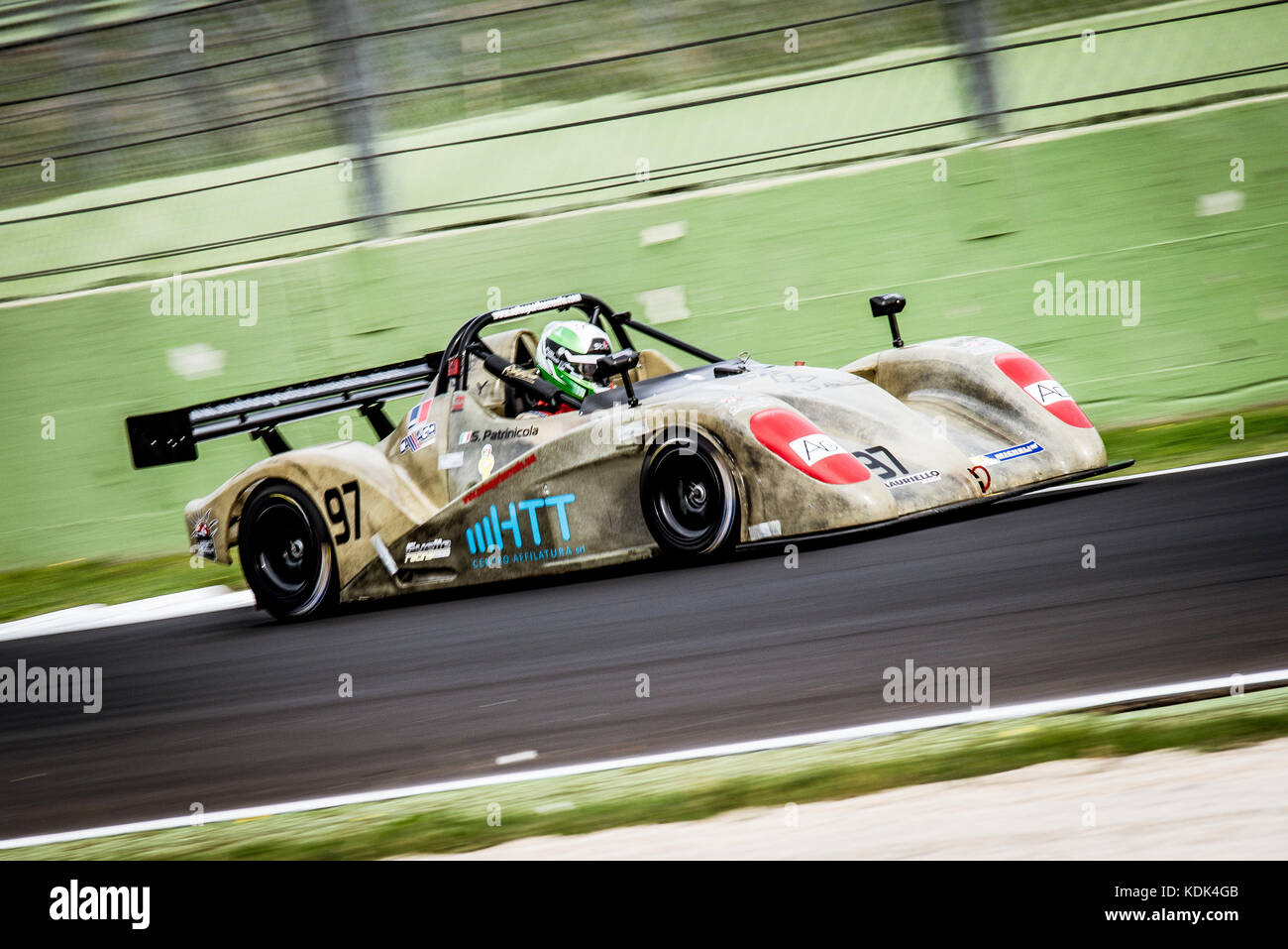 Prototype car closeup during the race panning blurred effect Stock ...