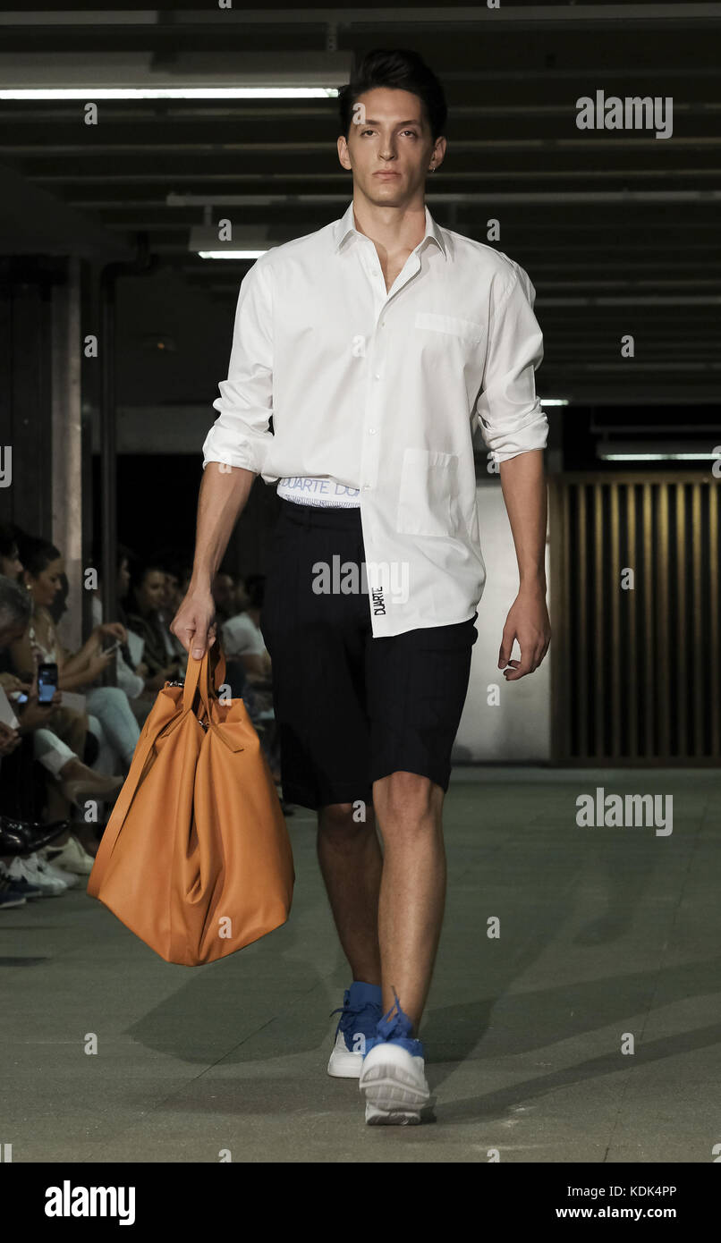Madrid Fashion Week SS/2018 - Duarte - Catwalk Featuring: Model Where ...
