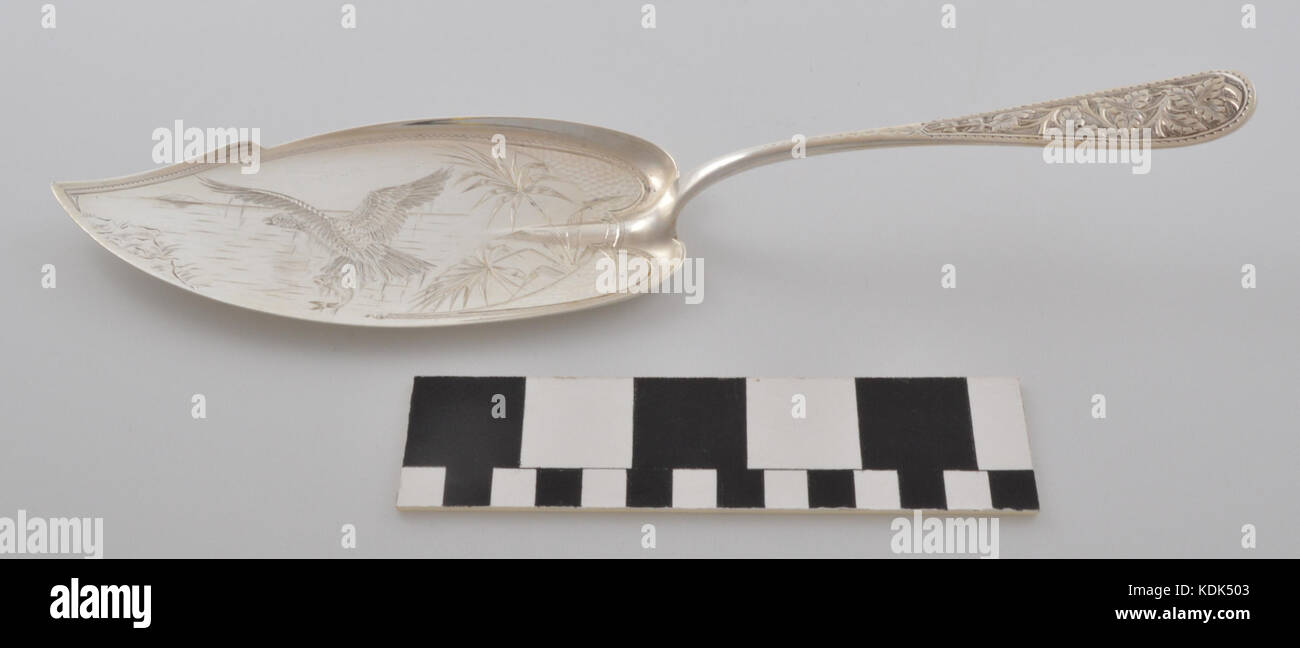 Silver Fish Slice used by Antoinette Douglas Schmitz Stock Photo - Alamy