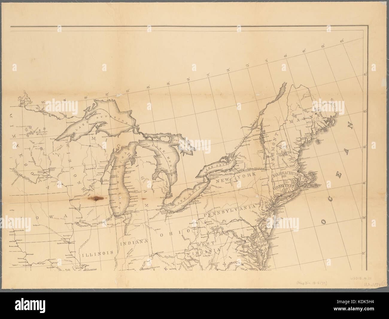Map showing the locations of works and surveys for river and harbor ...
