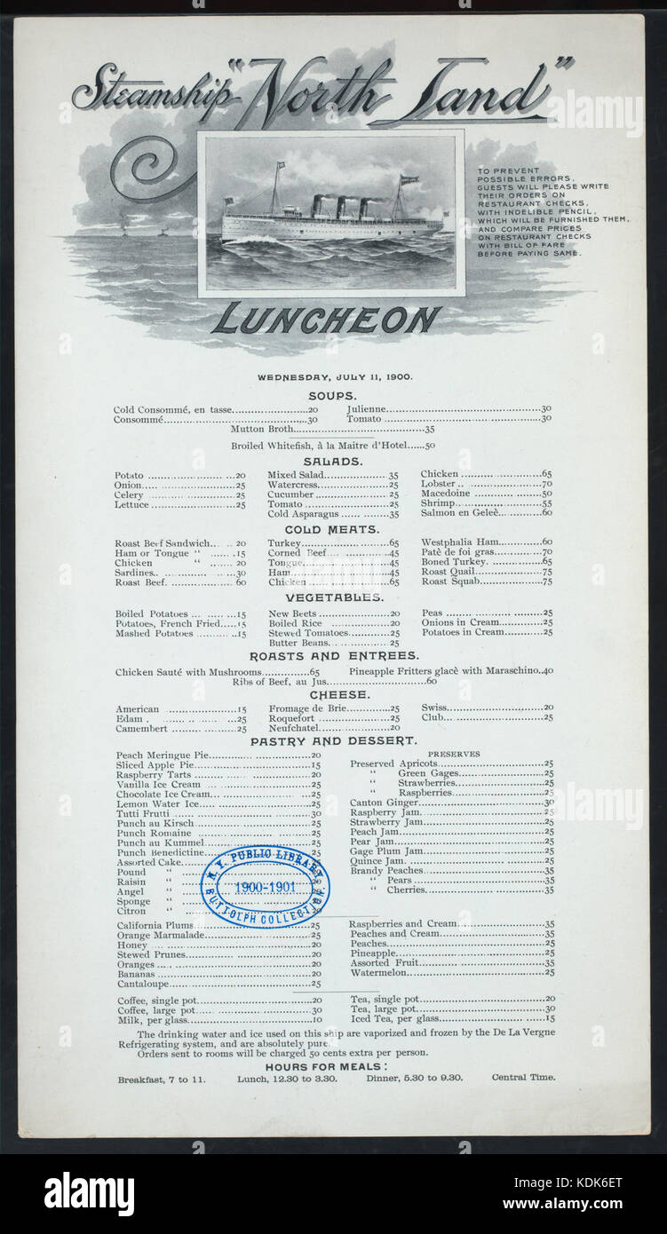 North land steamship hi-res stock photography and images - Alamy