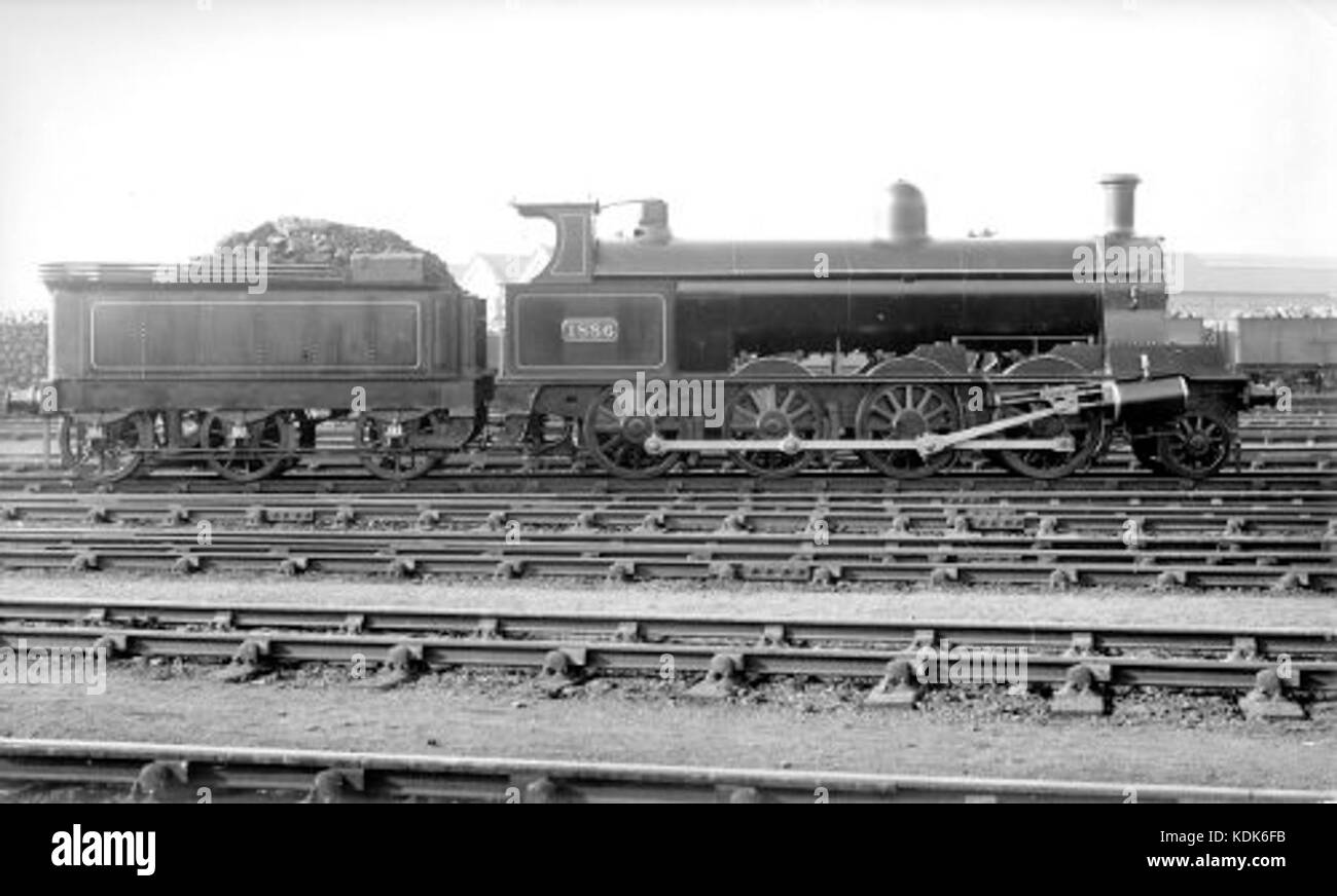 LNWR engine No.1986 E Class Stock Photo - Alamy