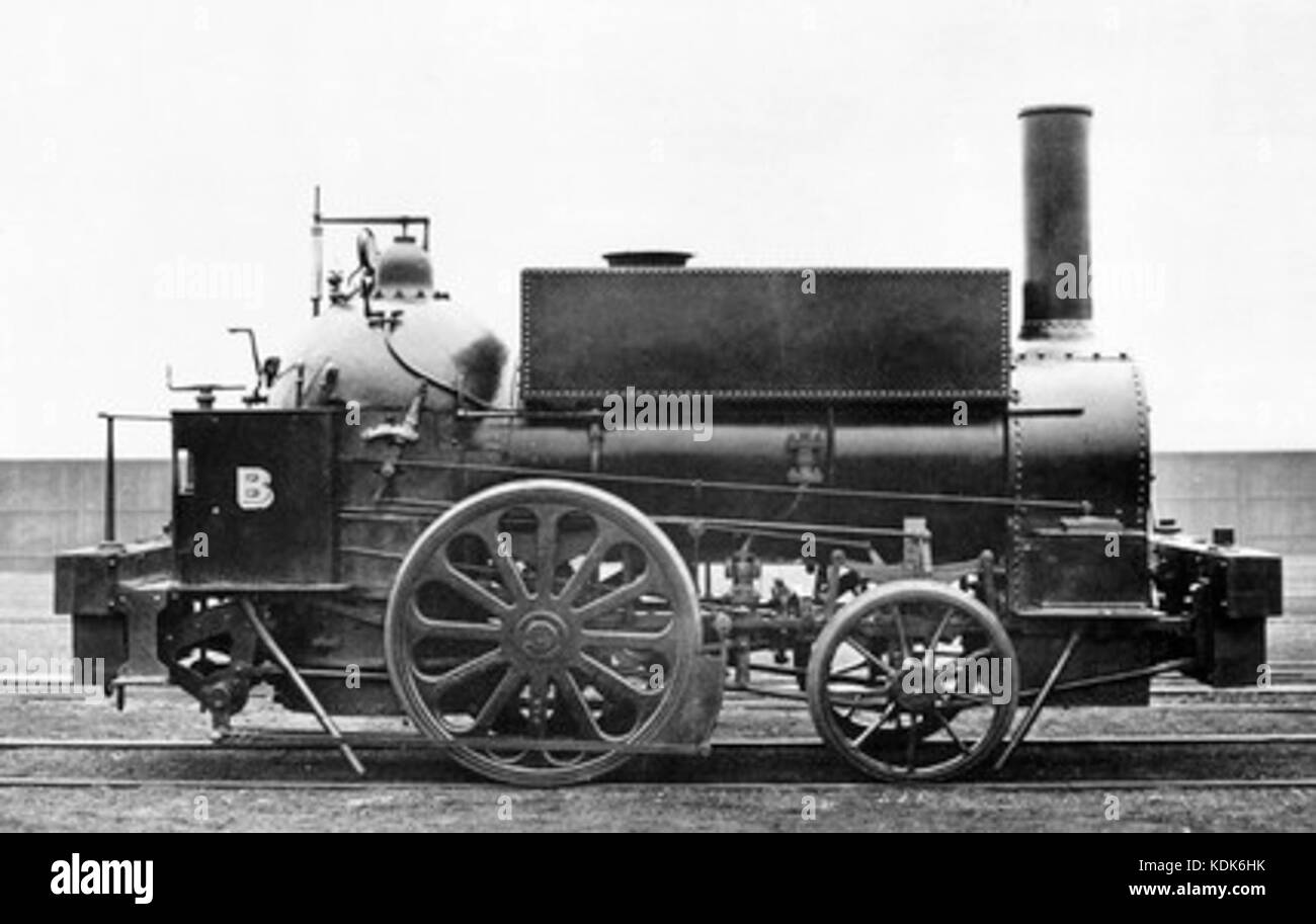 LNWR engine B 2 2 0ST Stock Photo - Alamy