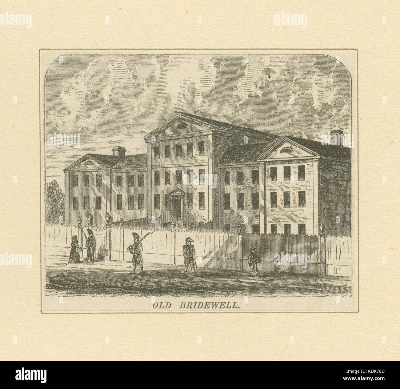 Old Bridewell (NYPL b13476048 424454 Stock Photo - Alamy