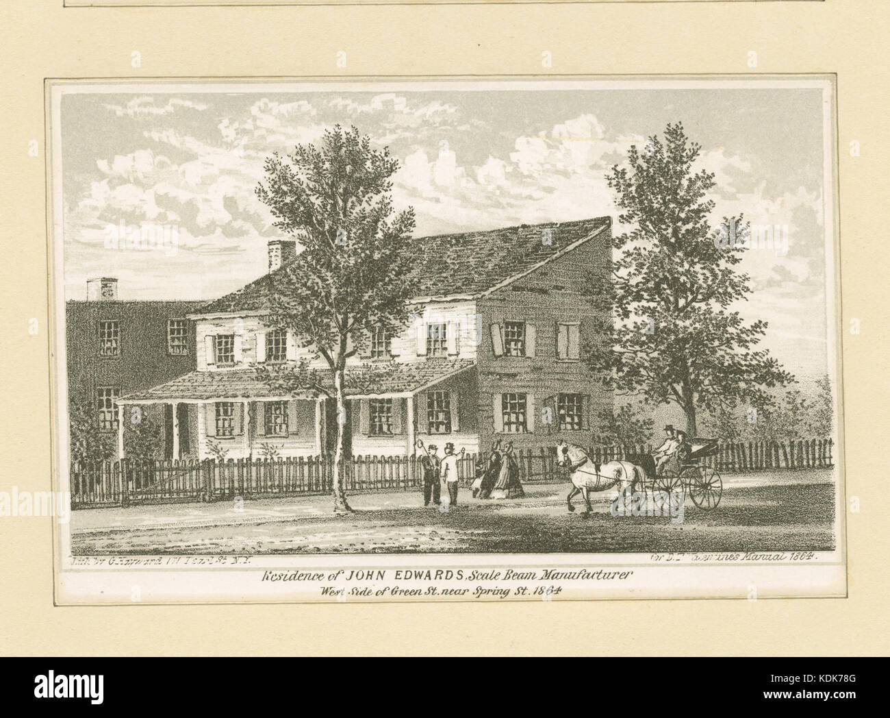 Residnence of John Edwards, scale beam manufacturer west side of Green ...