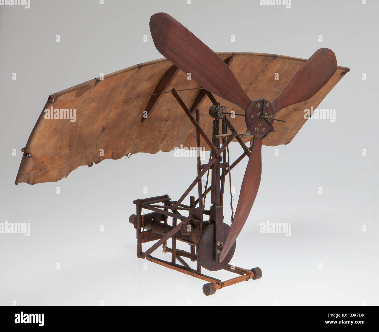 Patent Model of a Flying Machine by Robert E. Cummins Stock Photo - Alamy