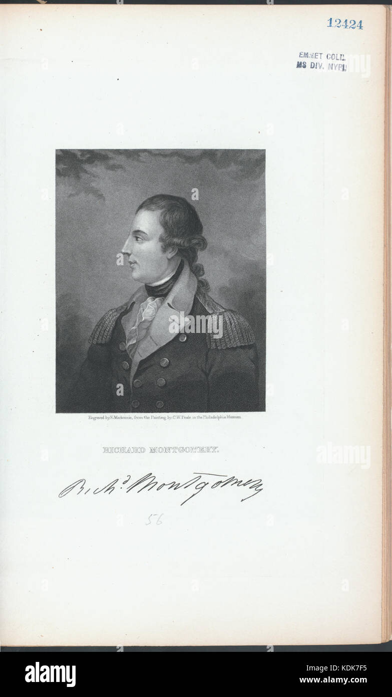 Richard Montgomery (NYPL Hades 255902 430922 Stock Photo - Alamy