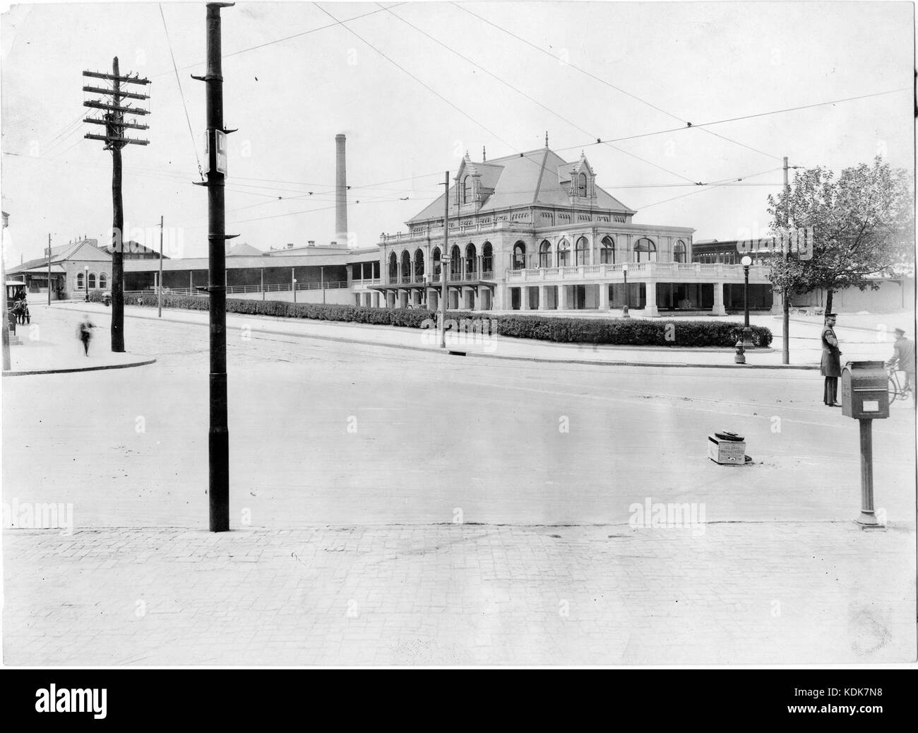 North Philadelphia station, circa 1915 Stock Photo - Alamy