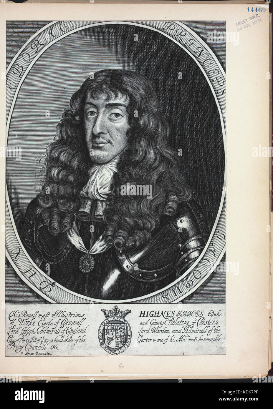 His royall most illustrious highness James, duke of York (NYPL Hades ...