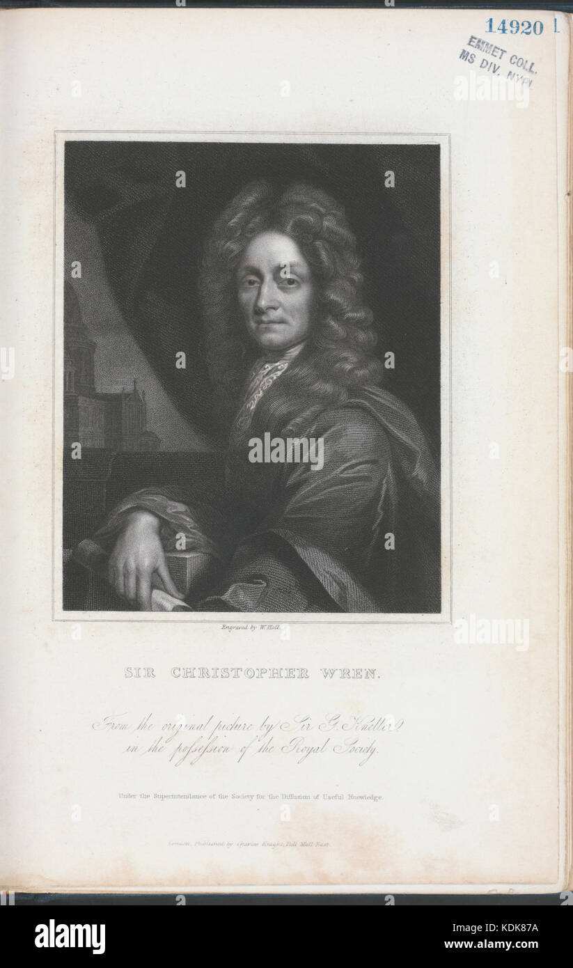 Sir christopher wren architect hi-res stock photography and images - Alamy