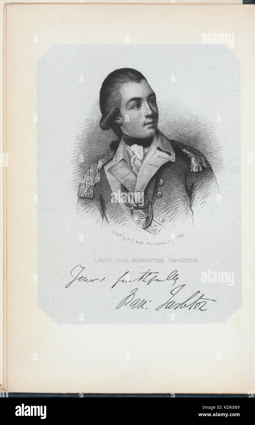 Banastre tarleton hi-res stock photography and images - Alamy