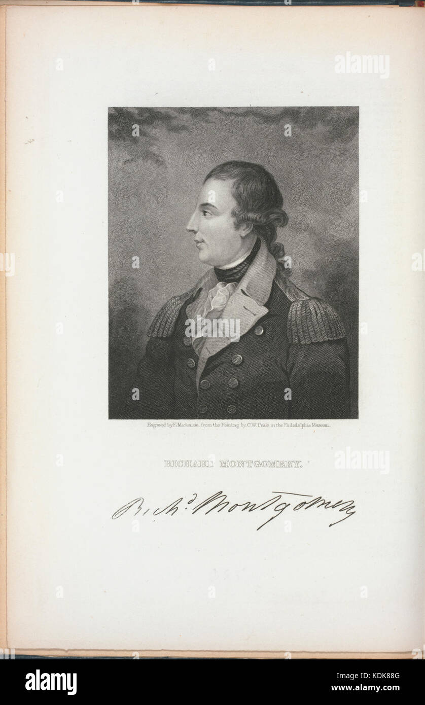 Death general richard montgomery hi-res stock photography and images ...