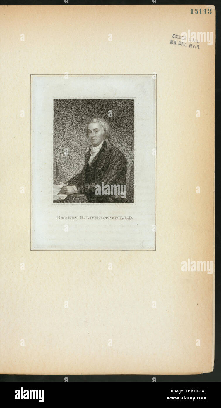 Robert livingston founding fathers hi-res stock photography and images ...