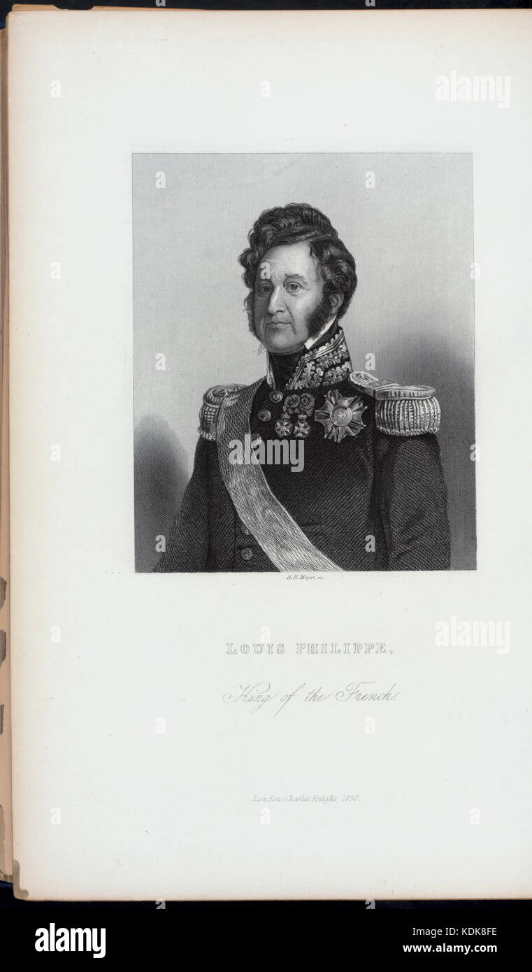 Louis Philippe, king of the French (NYPL Hades 257414 EM15351 Stock ...