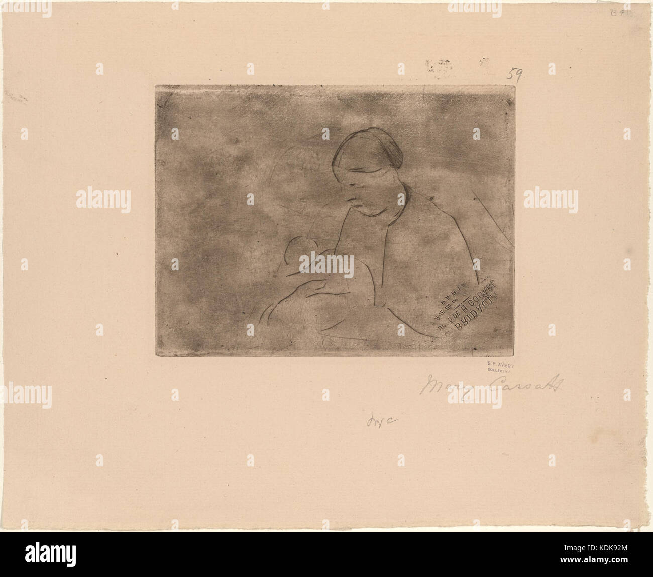 A mother and a child sketch hi-res stock photography and images - Alamy