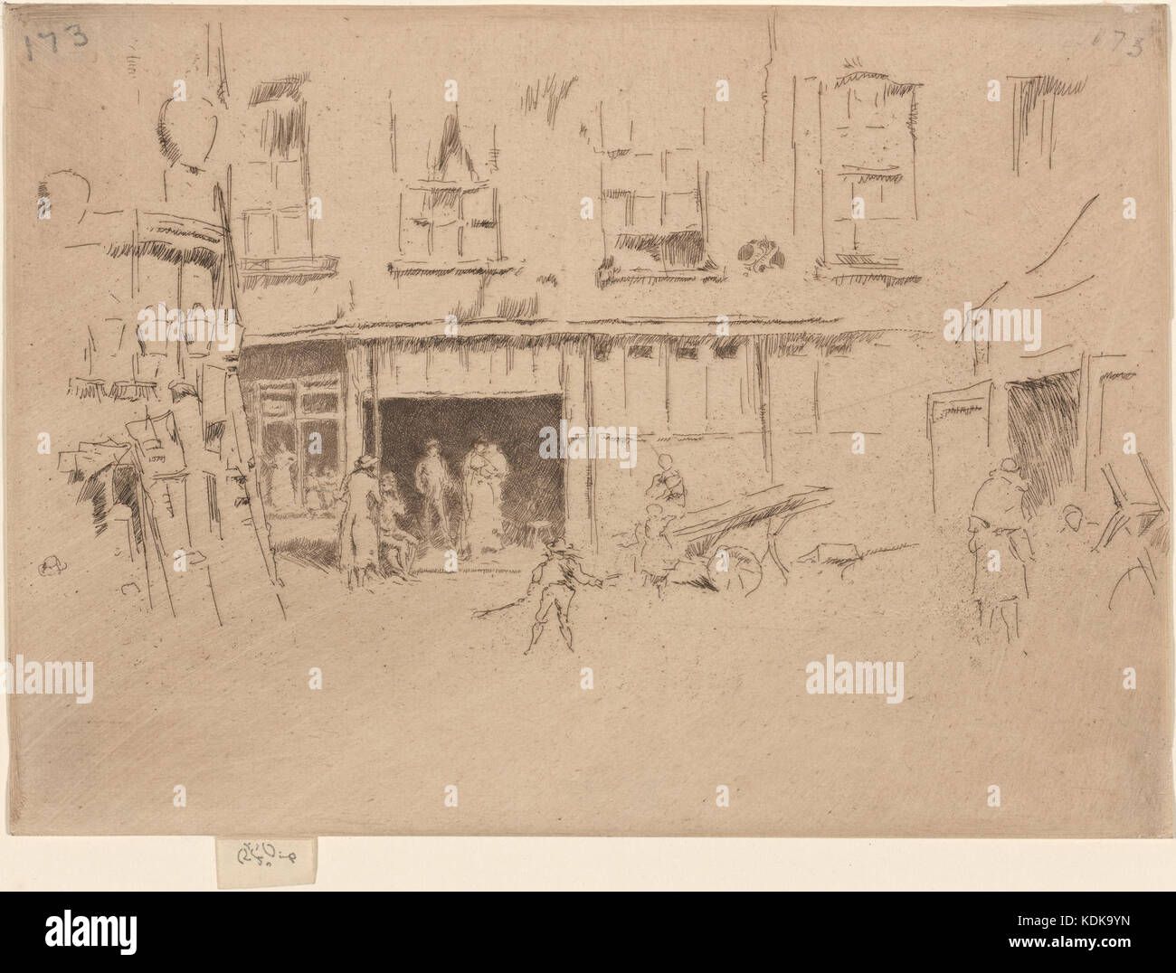 Little Court (NYPL Hades 1095122 1605317 Stock Photo - Alamy