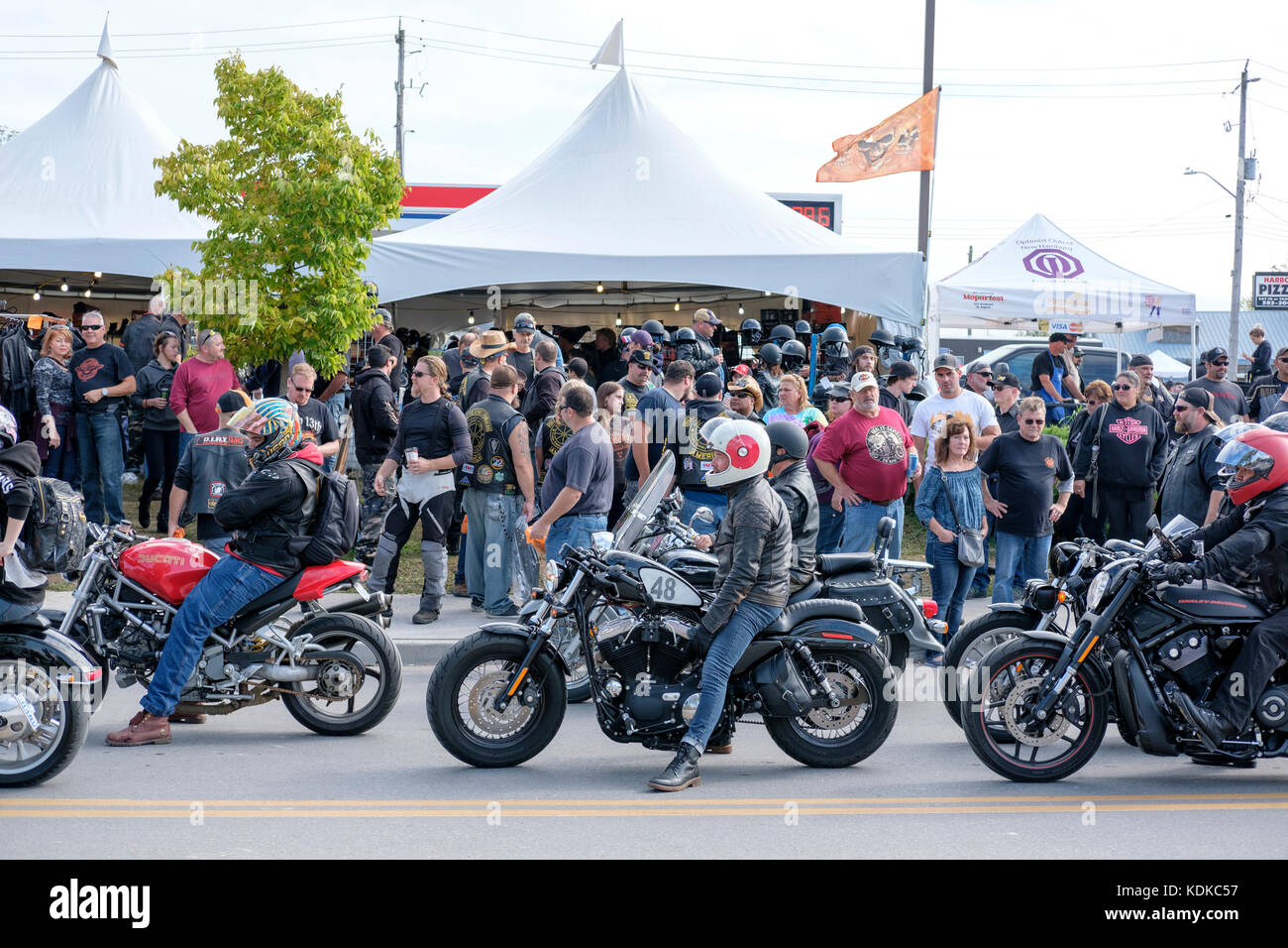 Stream of motorcycles hi-res stock photography and images - Alamy