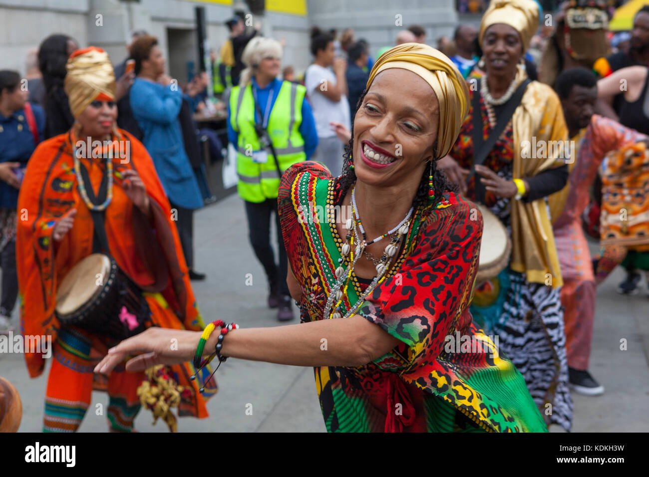 Africa in the Square, London UK. 14 October, 2107. African community ...