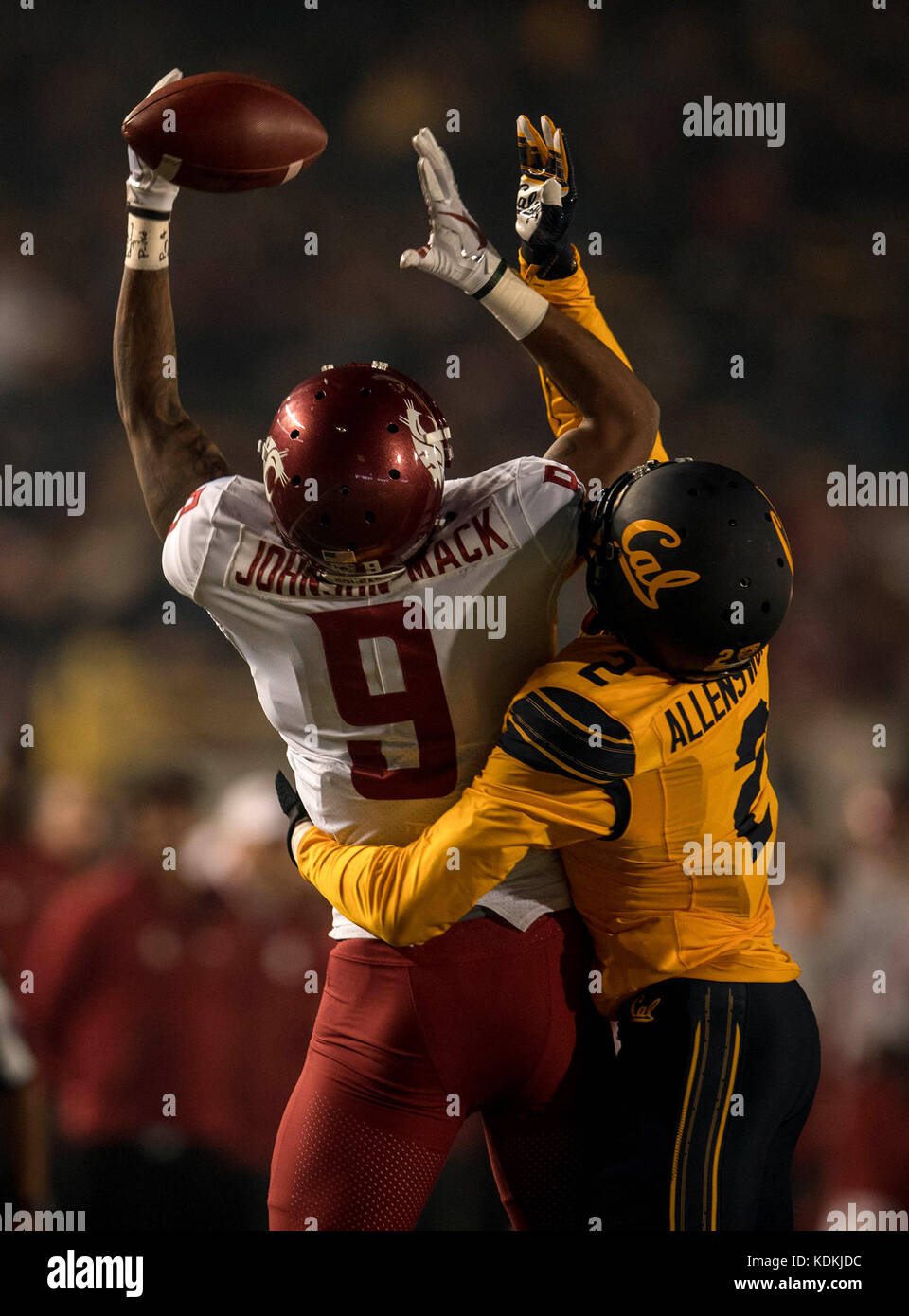 Berkeley, CA. 13th Oct, 2017. Cal defensive back (2) Darius Allensworth ...