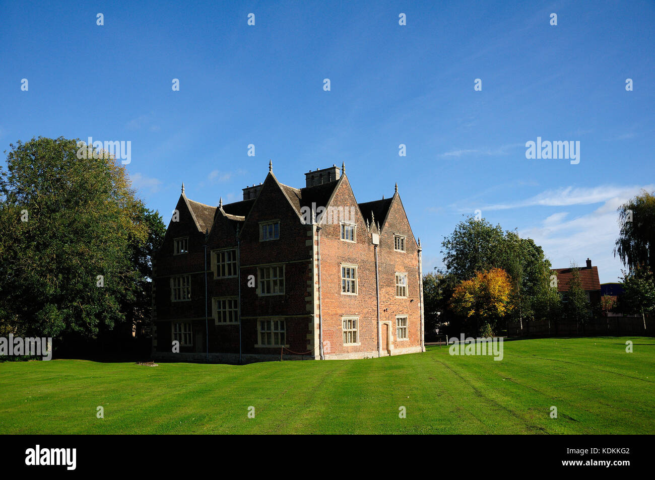 14th October 2017. Bourne, United Kingdom. The Red Hall in the ...