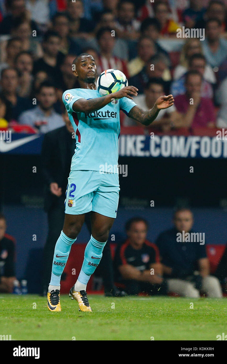 Madrid, Spain. 14th October, 2017. Nelson Cabral Semedo (2) FC ...