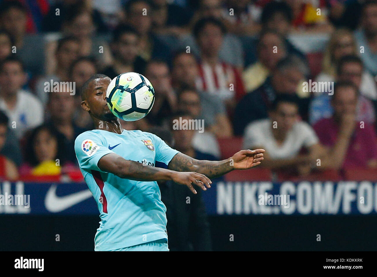 Madrid, Spain. 14th October, 2017. Nelson Cabral Semedo (2) FC ...