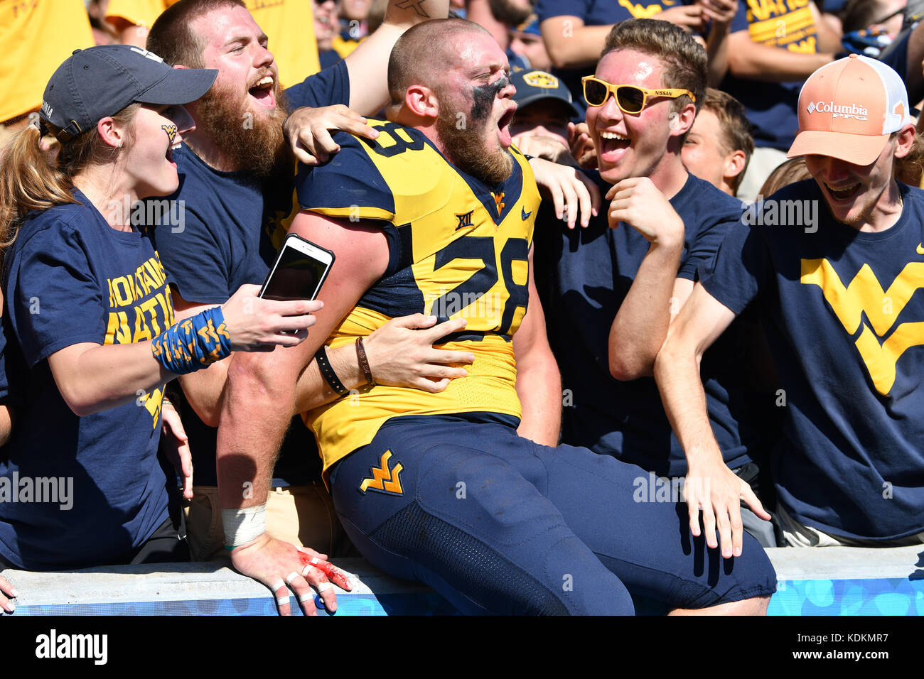 Morgantown, West Virginia, USA. 14th Oct, 2017. West Virginia ...