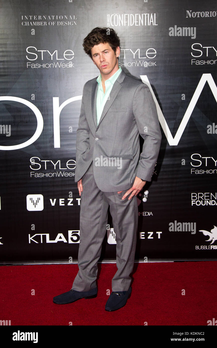 West Hollywood, California, USA. 13th October, 2017. Actor Lucas Yancey ...