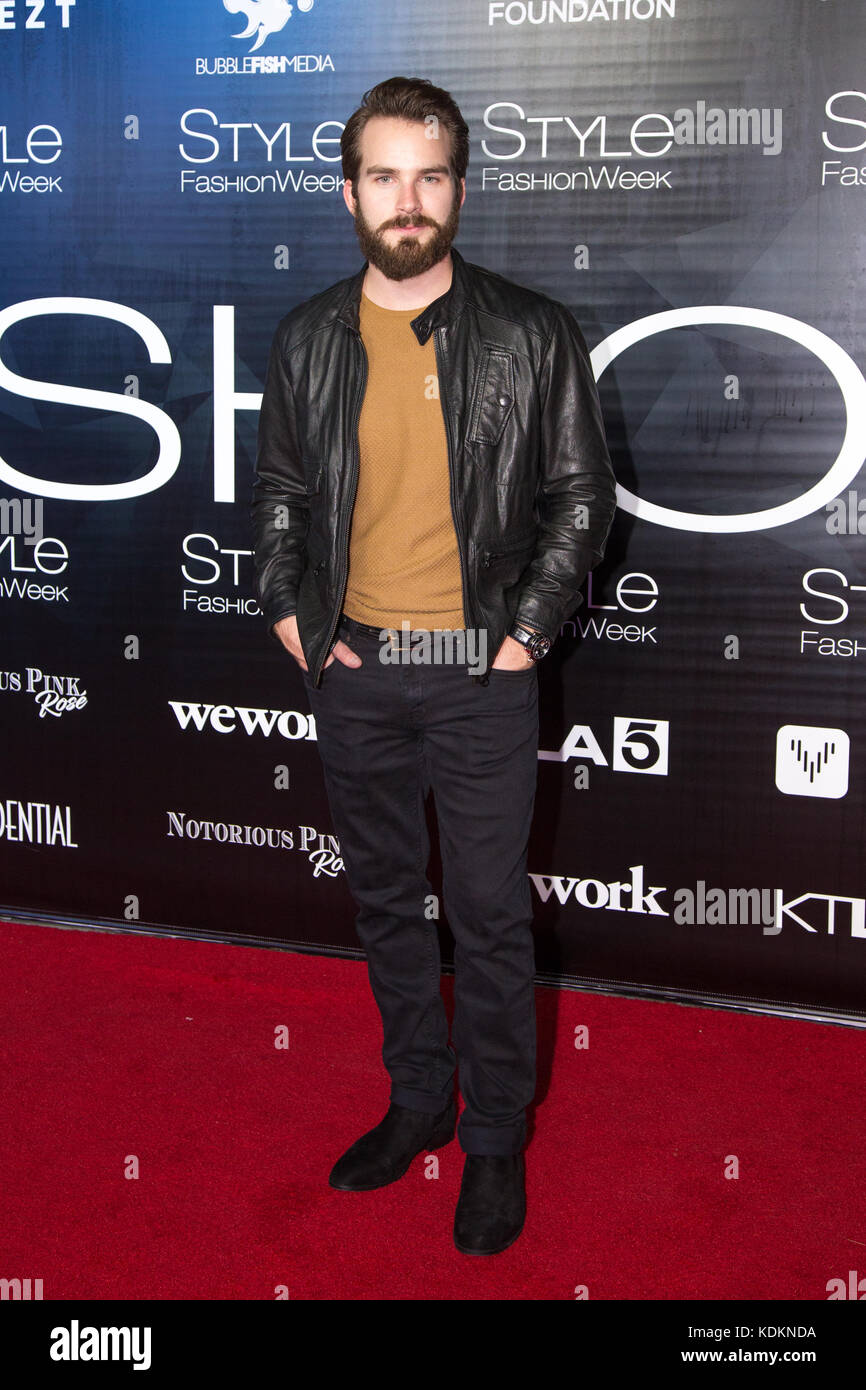 West Hollywood, California, USA. 13th October, 2017. Actor Tyler ...