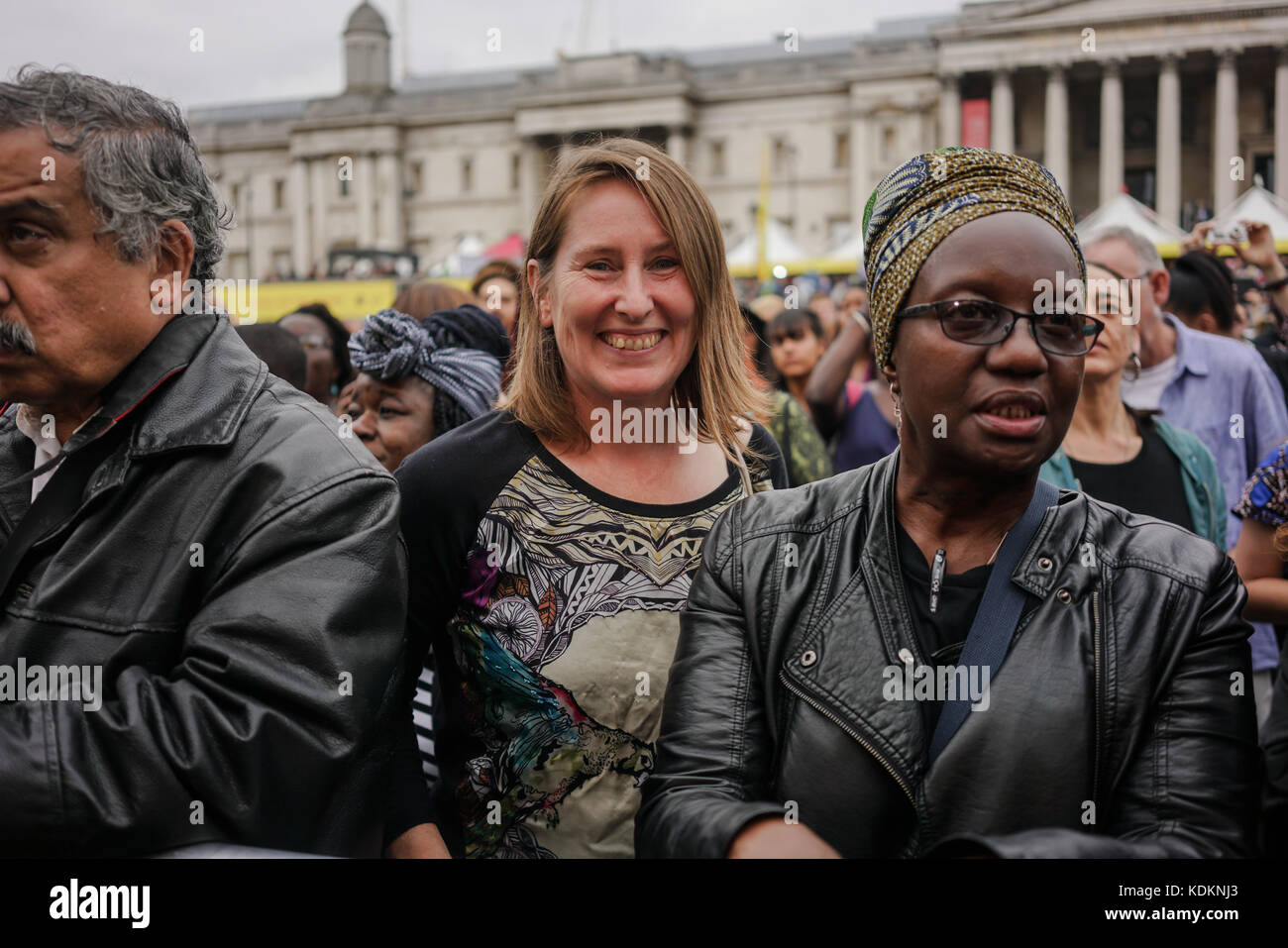 London, UK. 14th Oct, 2017. London residents participate in the Africa ...