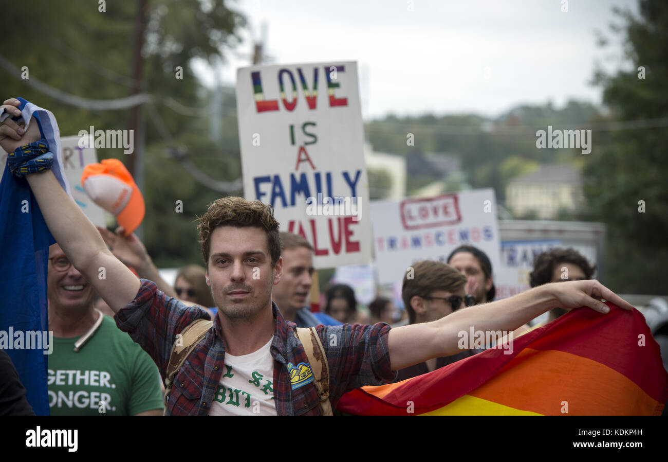 Atanta, GA, USA. 14th Oct, 2017. Transgender Pride march in midtown ...