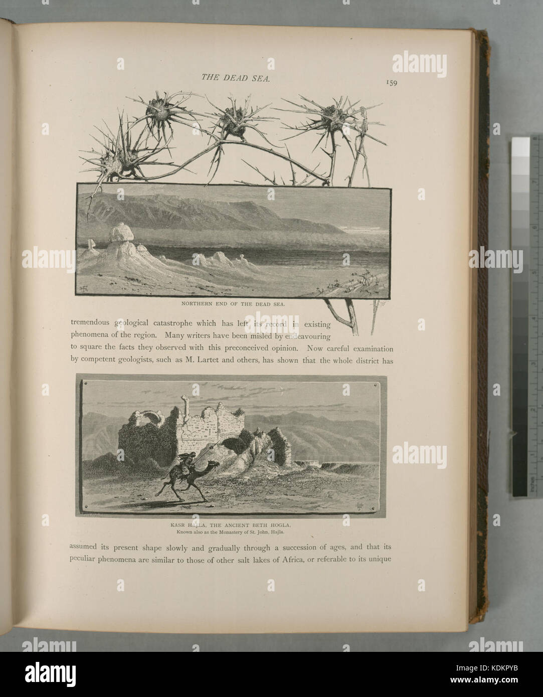 Kasr Hajla, the ancient Beth Hogla, known also as the Monastery of St ...