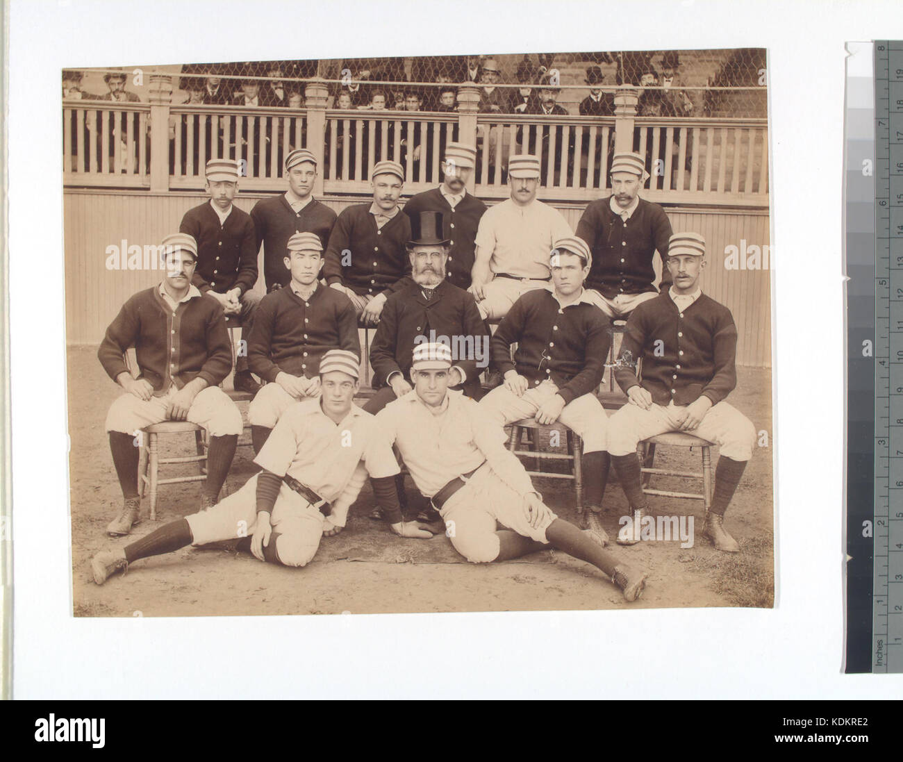 Philadelphia Baseball Club, 1887, Capt. Irwin, Maul, McGuire, Wood ...