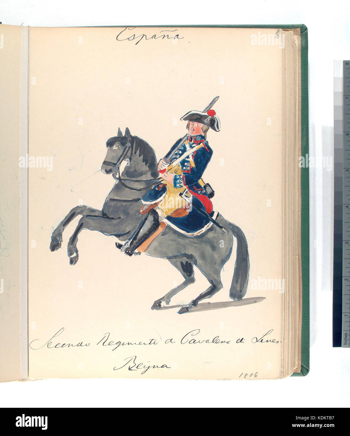 Segundo Regimento de Cavaleria di Linea REYNA (1806) (NYPL b14896507 ...