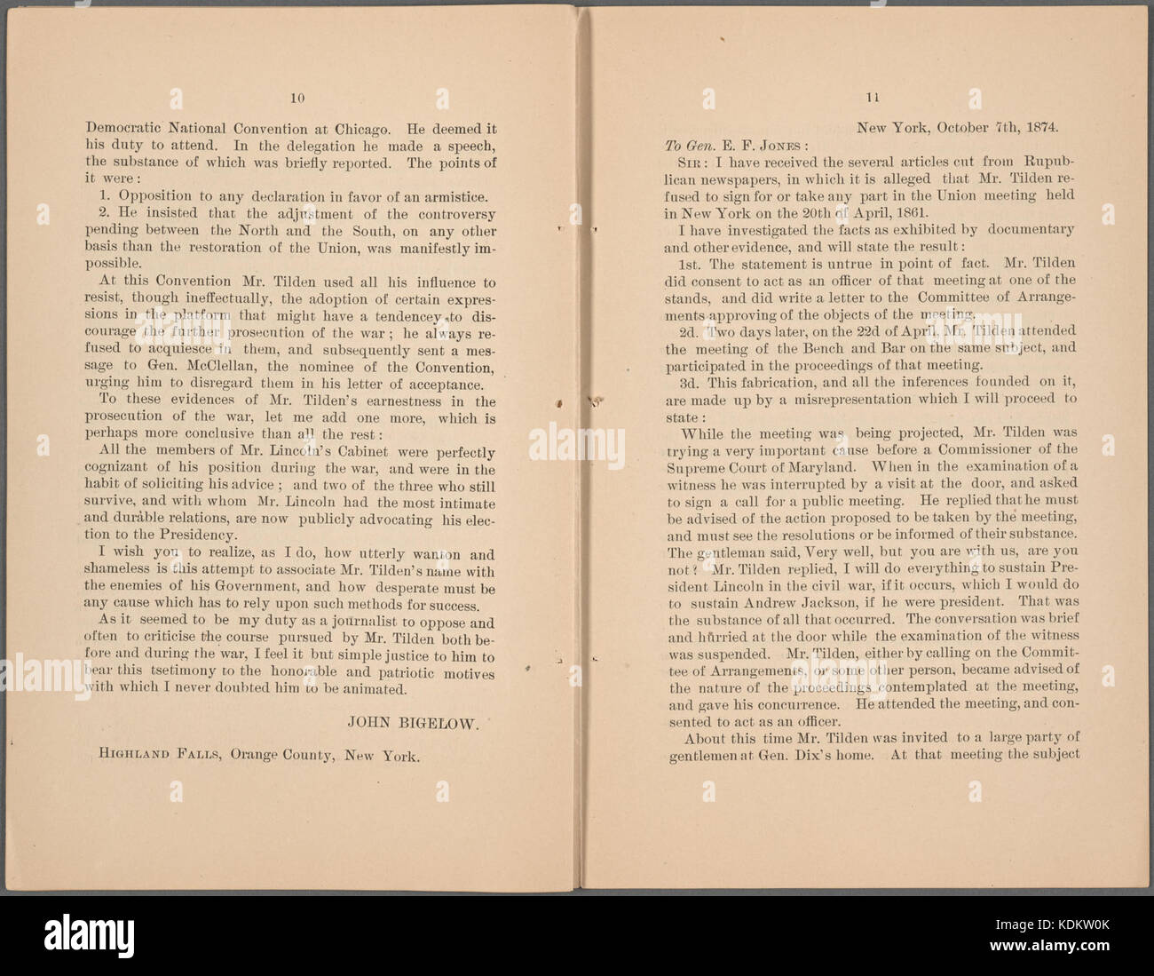 Pamphlets detailing the process of counting electoral ballots ...