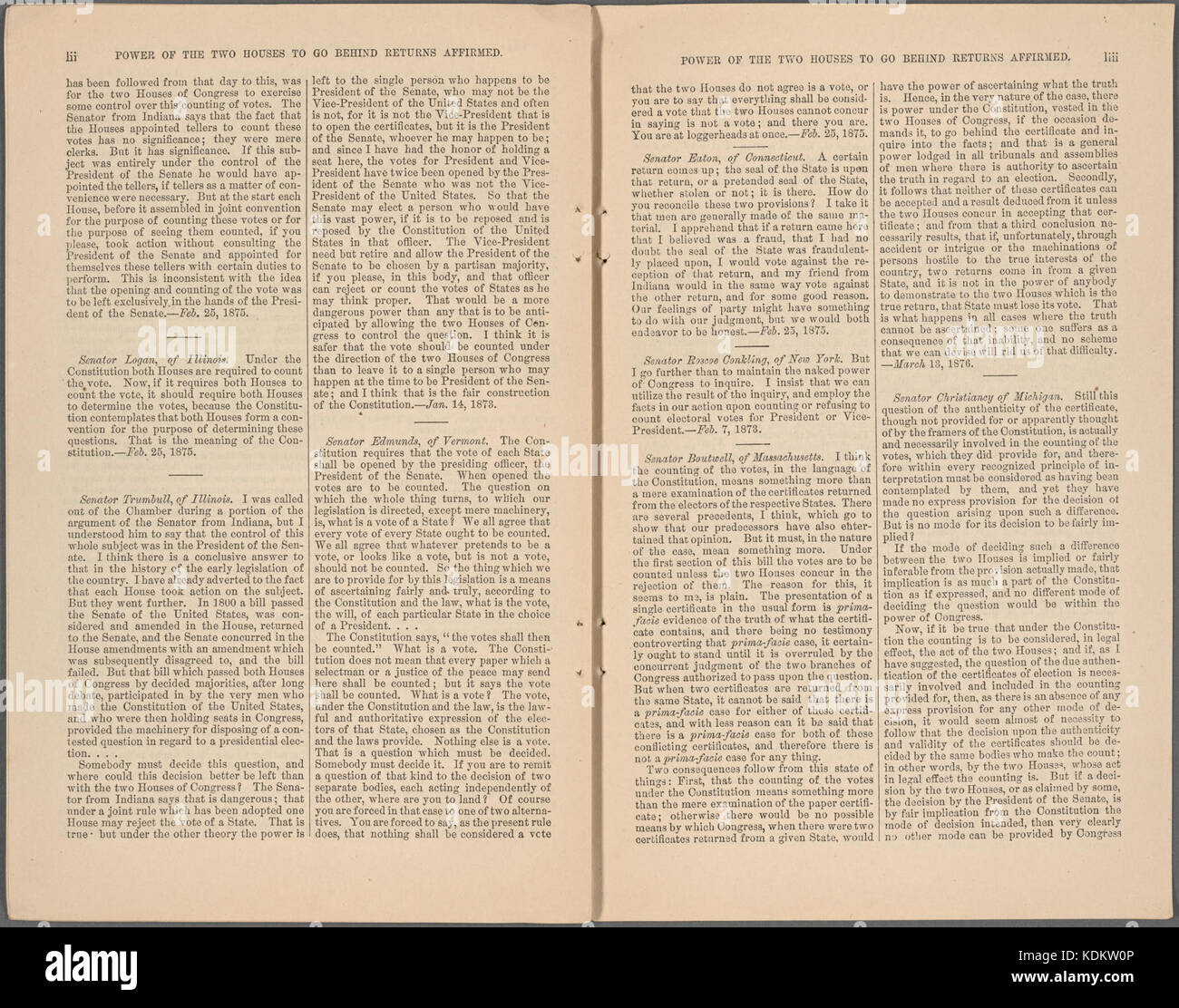 Pamphlets relating to the counting of electoral ballots (NYPL b11652246 ...