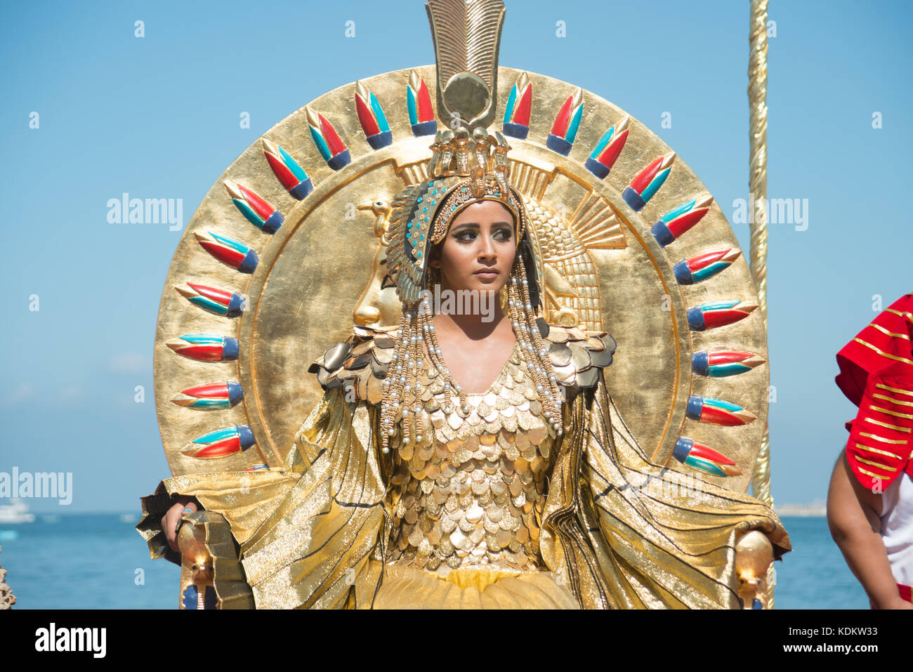 Alexandria, Egypt - 30 September 2017 - The inaugural festival in honor ...