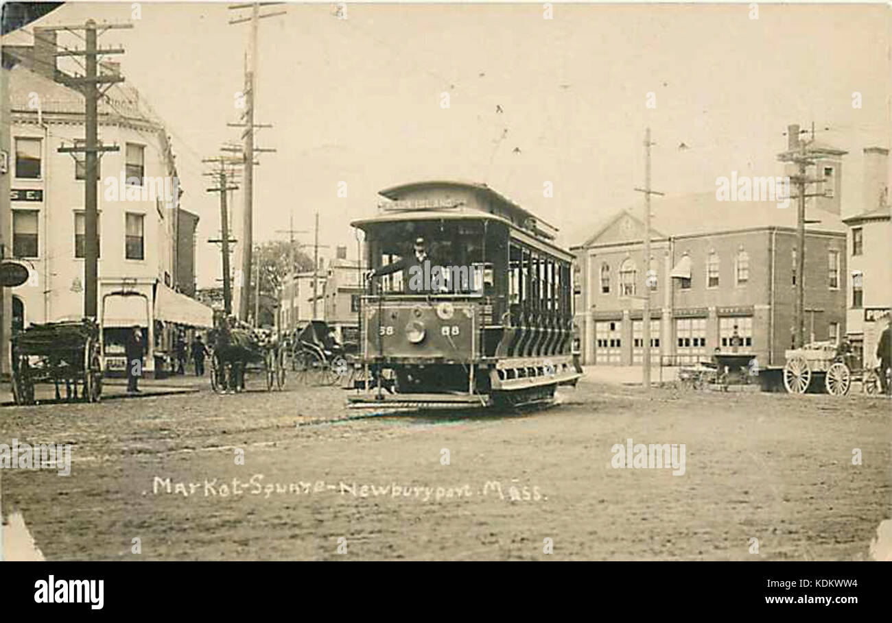 Newburyport market square hi-res stock photography and images - Alamy