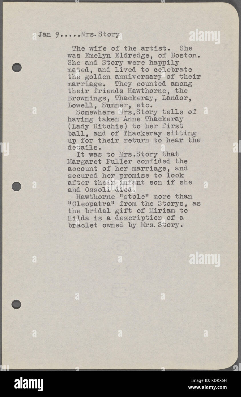Italian Diary, 1859. Typed transcription of the Hawthorne Diary of 1859 ...